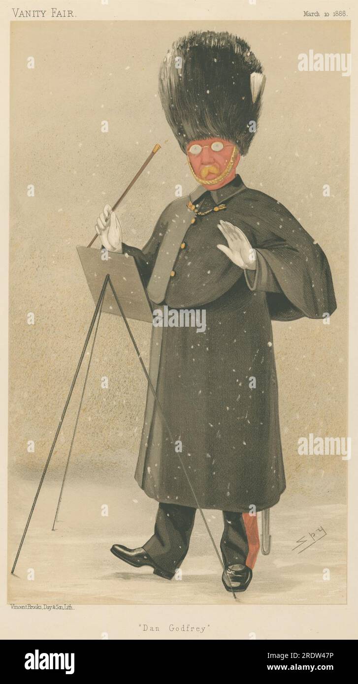 Vanity Fair: Musicians; 'Dan Godfrey', Daniel Godfrey, March 10, 1888 ...