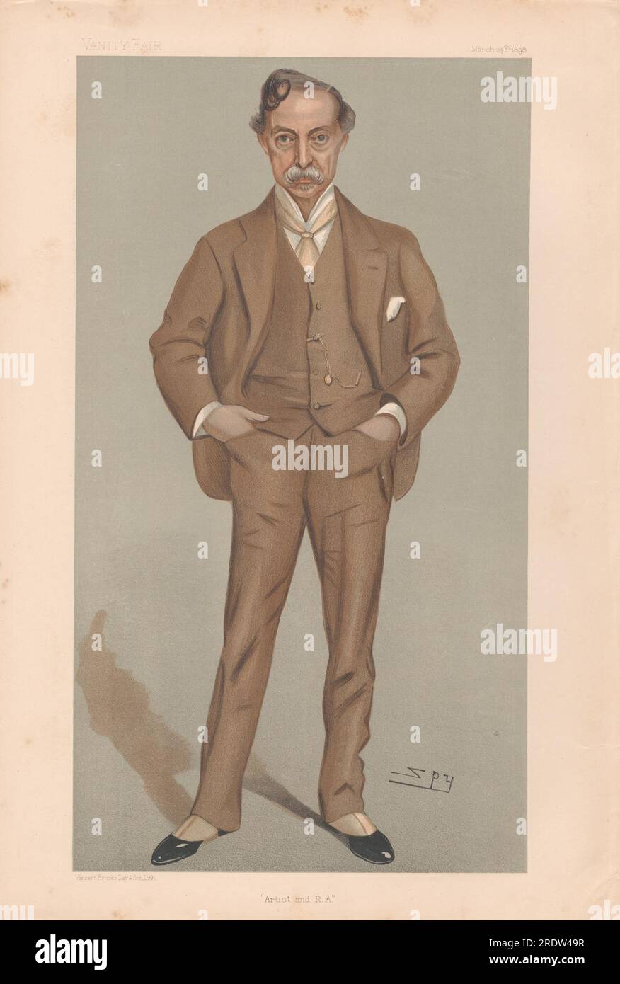 Vanity Fair - Artists. 'Artist and R.A.' Mr William Quiller Orchardson ...