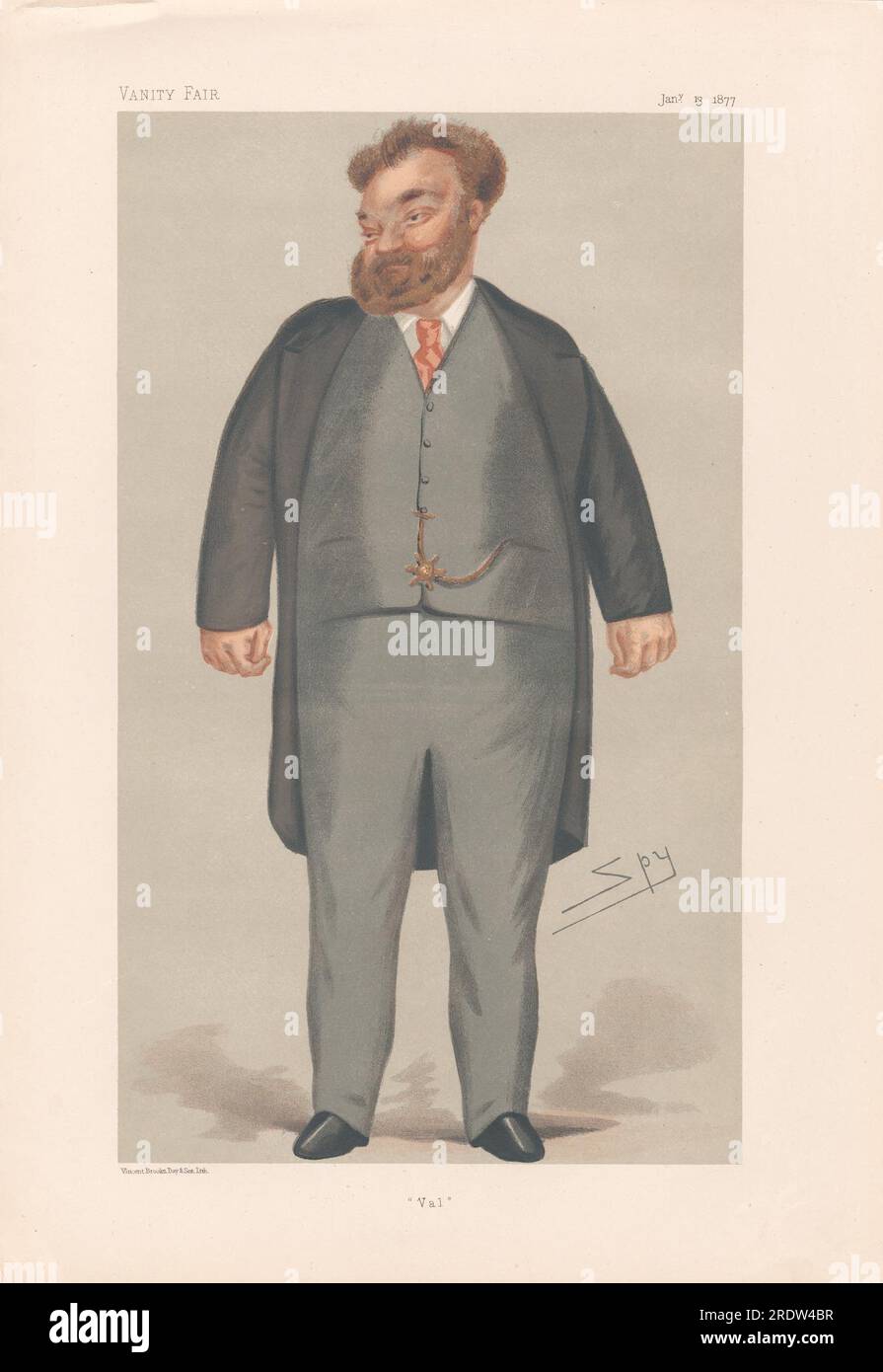 Vanity Fair - Artists. 'Val'. Mr. Valentine C. Prinsep. 13 January 1877 ...