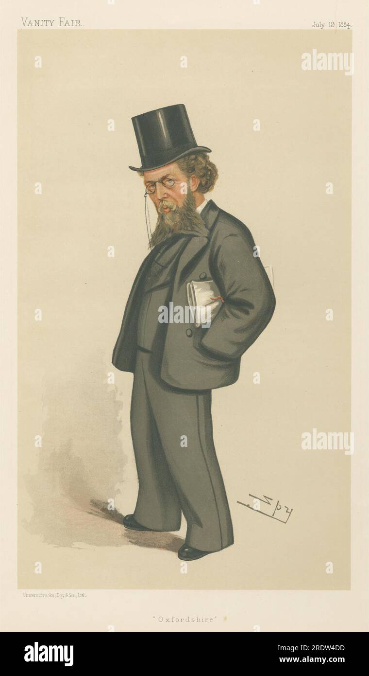 Politicians - Vanity Fair - 'Oxfordshire'. Mr. William Cornwallis ...