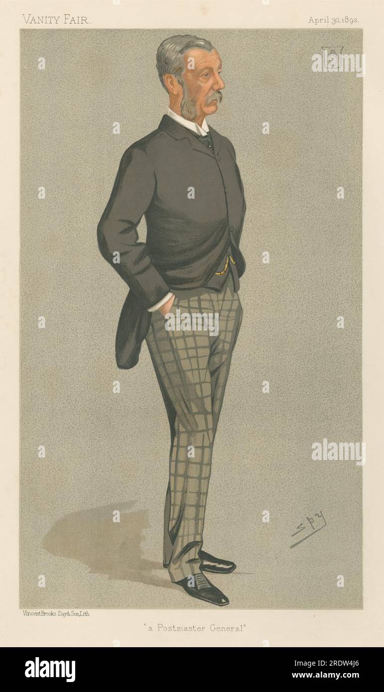 Victorian man suit cartoon hi-res stock photography and images - Alamy