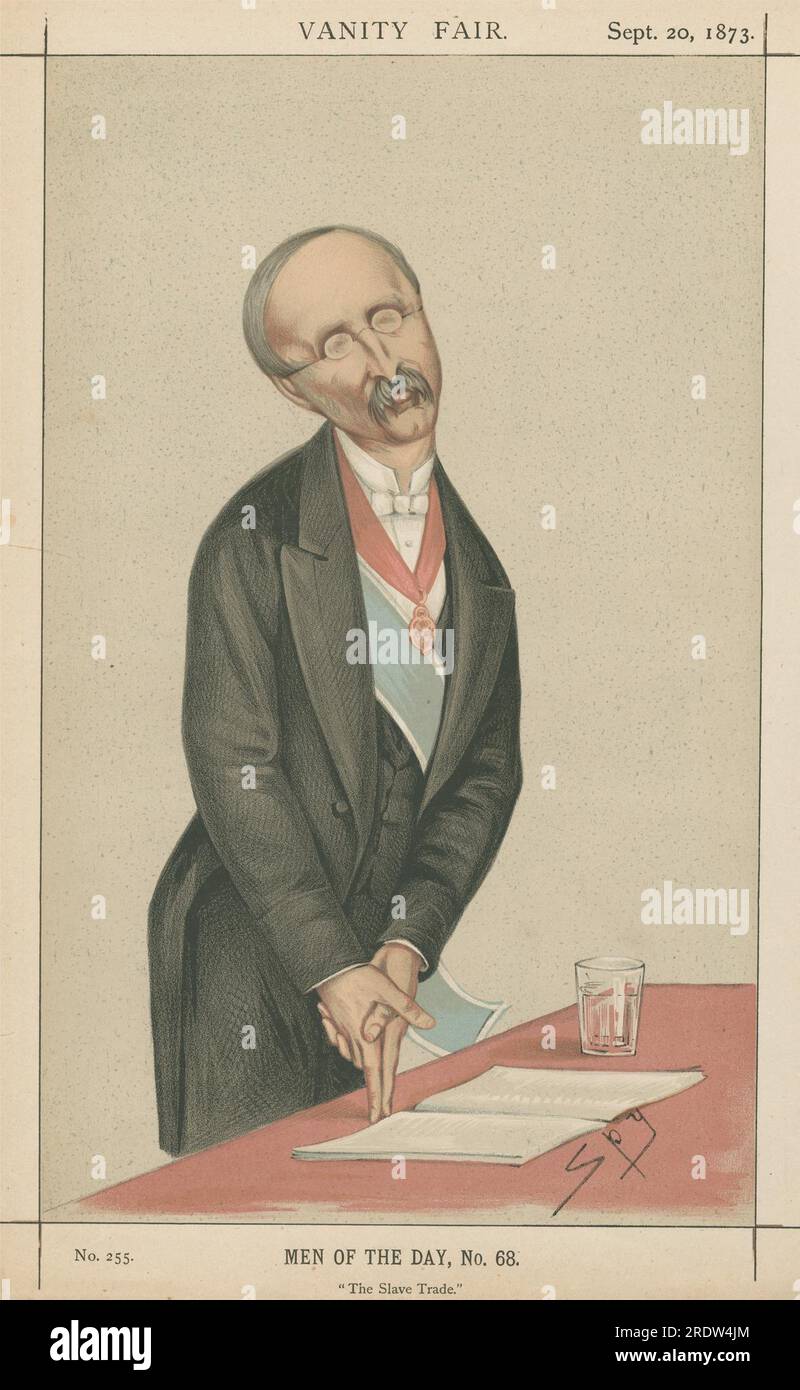 Politicians - Vanity Fair - 'The Slave Trade'. Sir Henry Bartle Edward ...