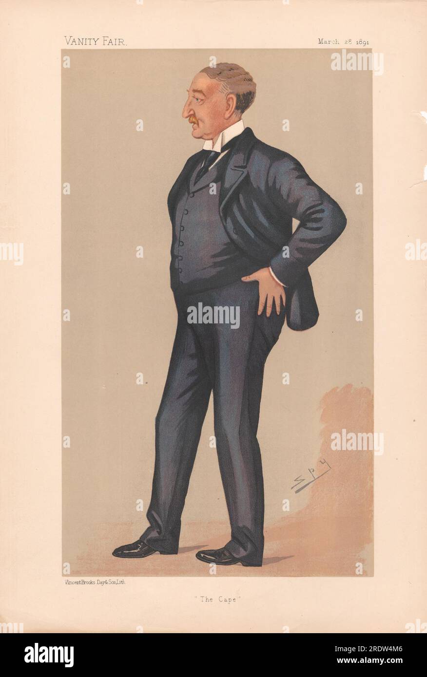 Cecil rhodes cartoon hi-res stock photography and images - Alamy