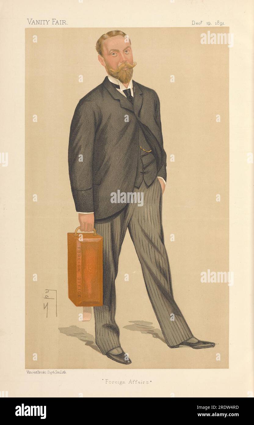 Politicians - Vanity Fair. 'Foreign Affairs'. Mr. James William Lowther ...