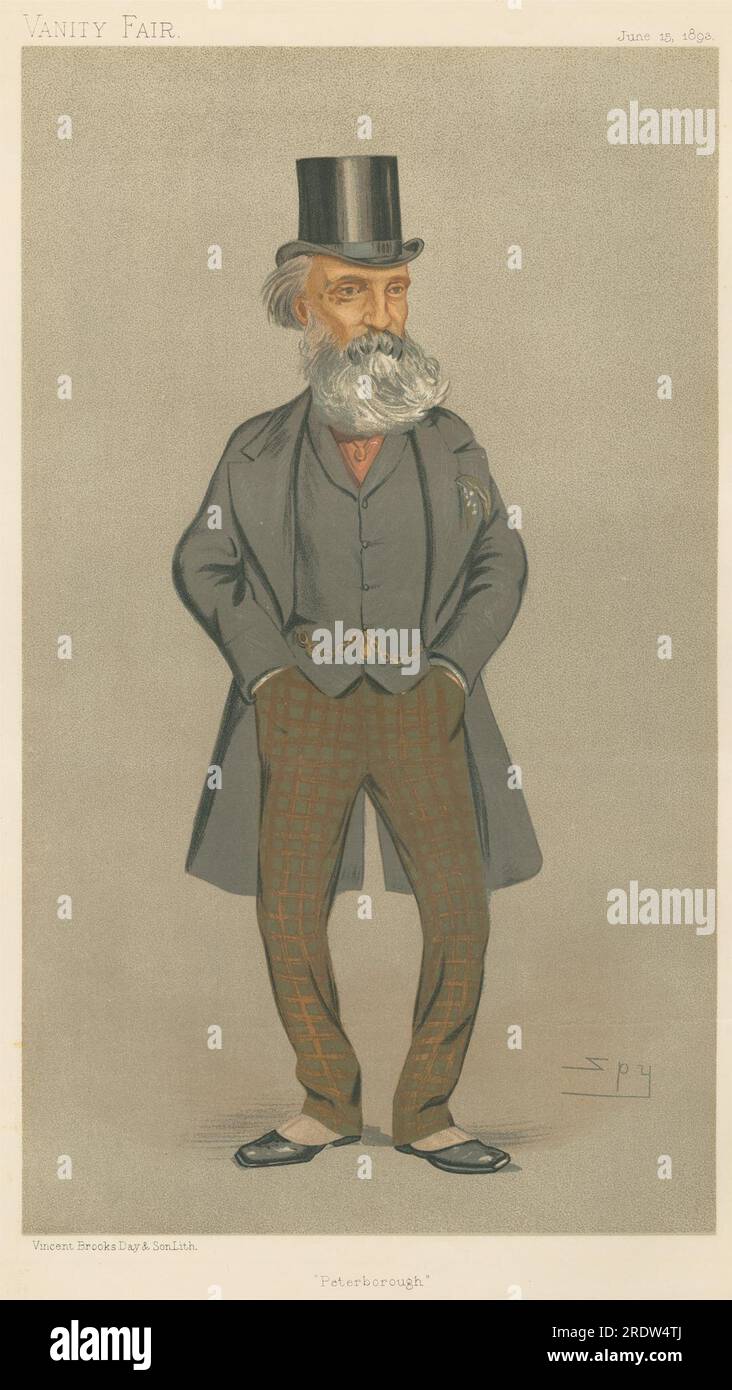 Politicians - Vanity Fair. 'Peterborough'. Mr. Alpheus Cleophas Morton ...