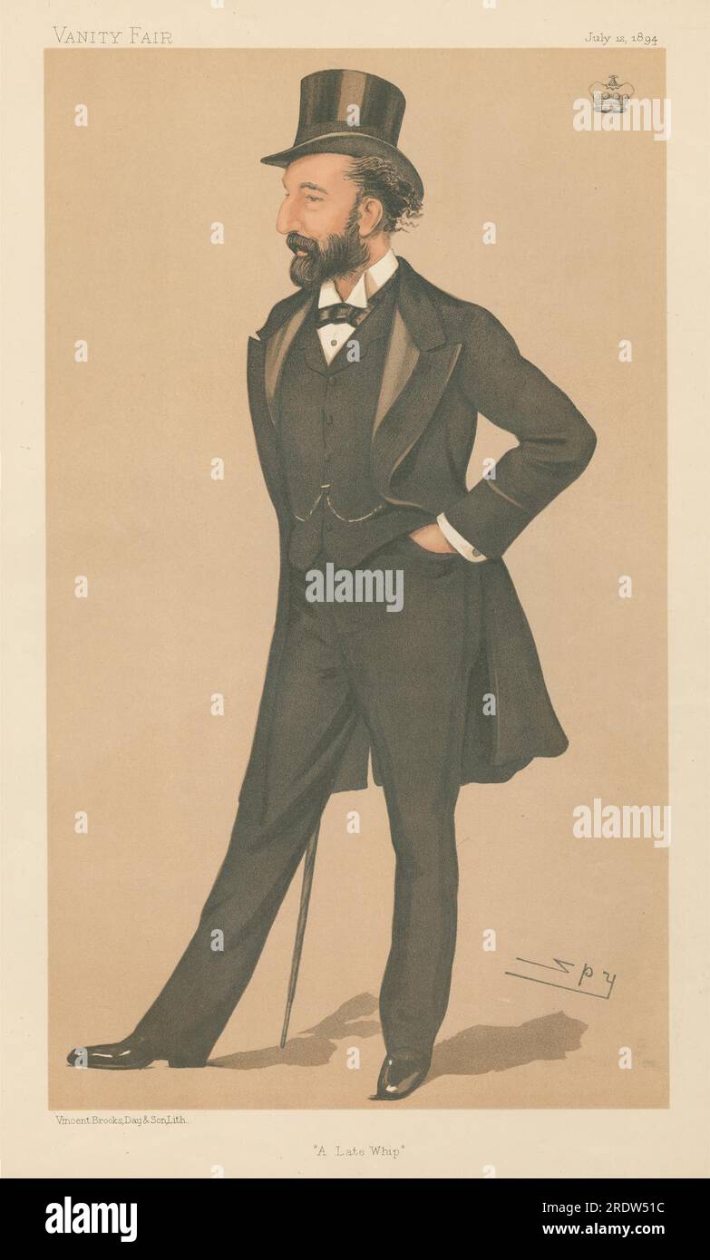 Politicians - Vanity Fair. 'A Late Whip'. Lord Tweedmouth. 12 July 1894 ...