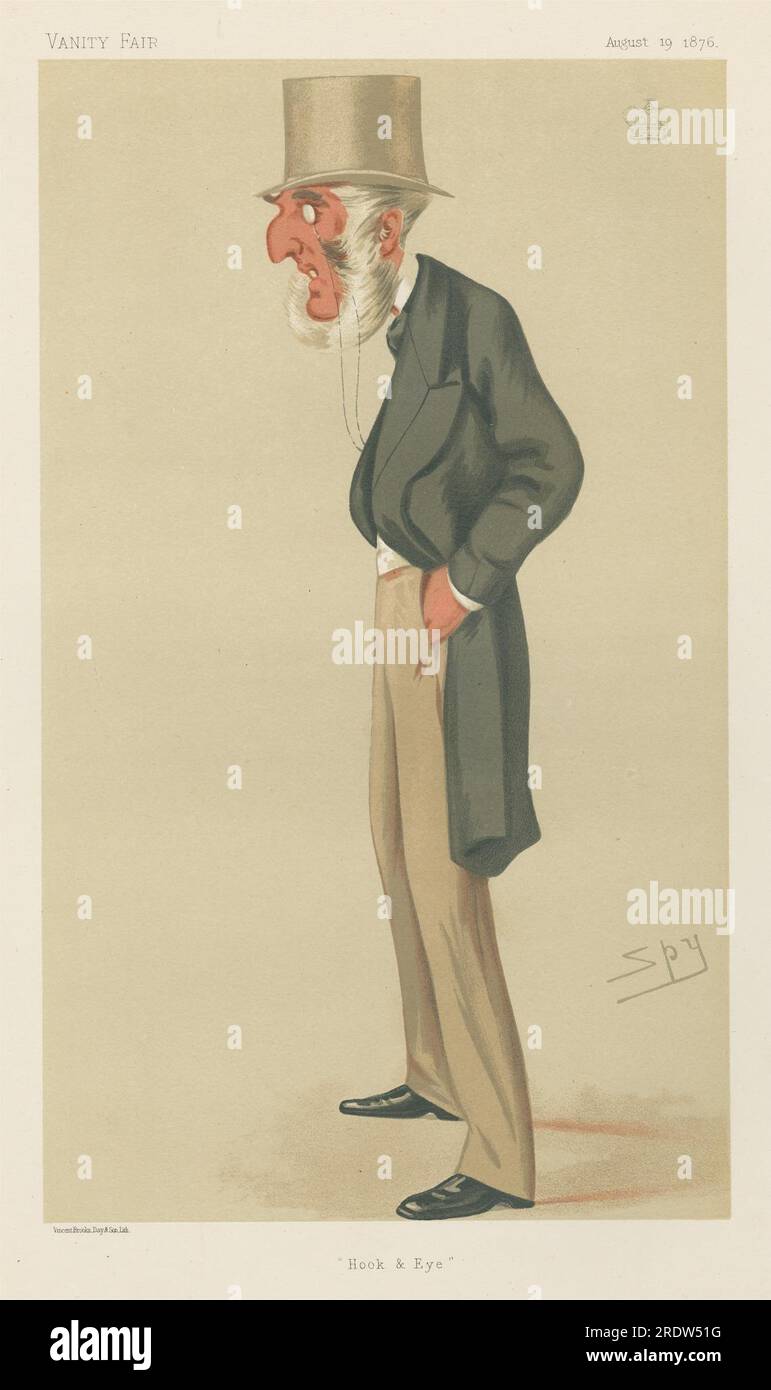 Politicians - Vanity Fair. 'Hook and Eye'. Lord Vivian. 19 August 1876 ...
