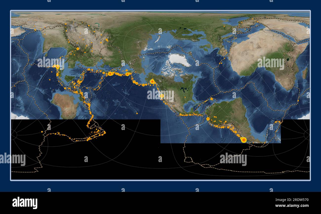Juan De Fuca Plate World Map