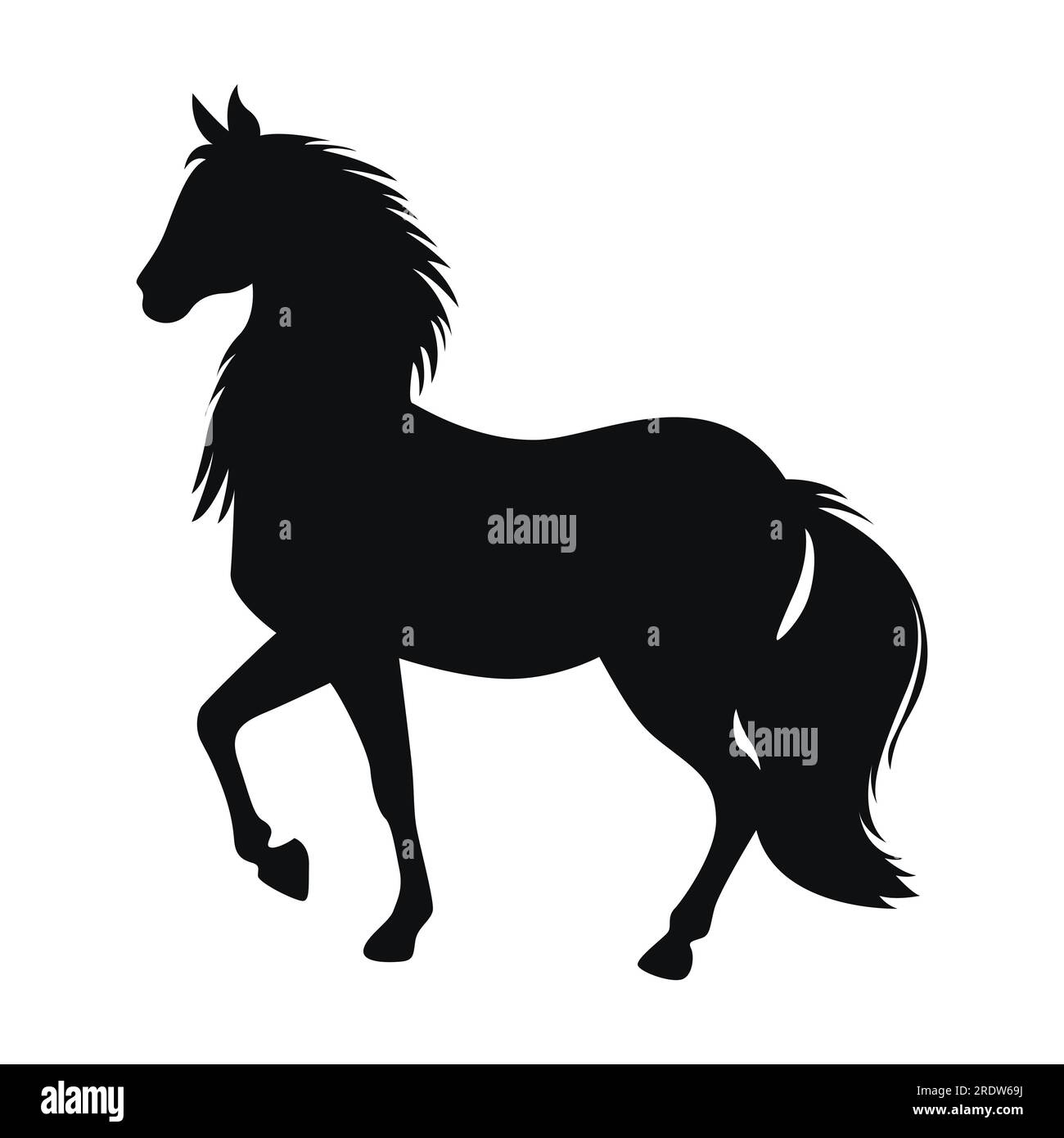 Pony Silhouette Vector