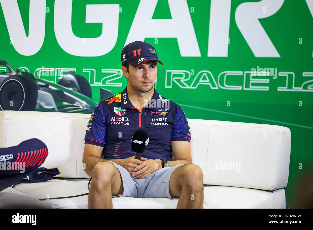 Mogyorod, Hungary. 23rd July, 2023. PEREZ Sergio (mex), Red Bull Racing ...