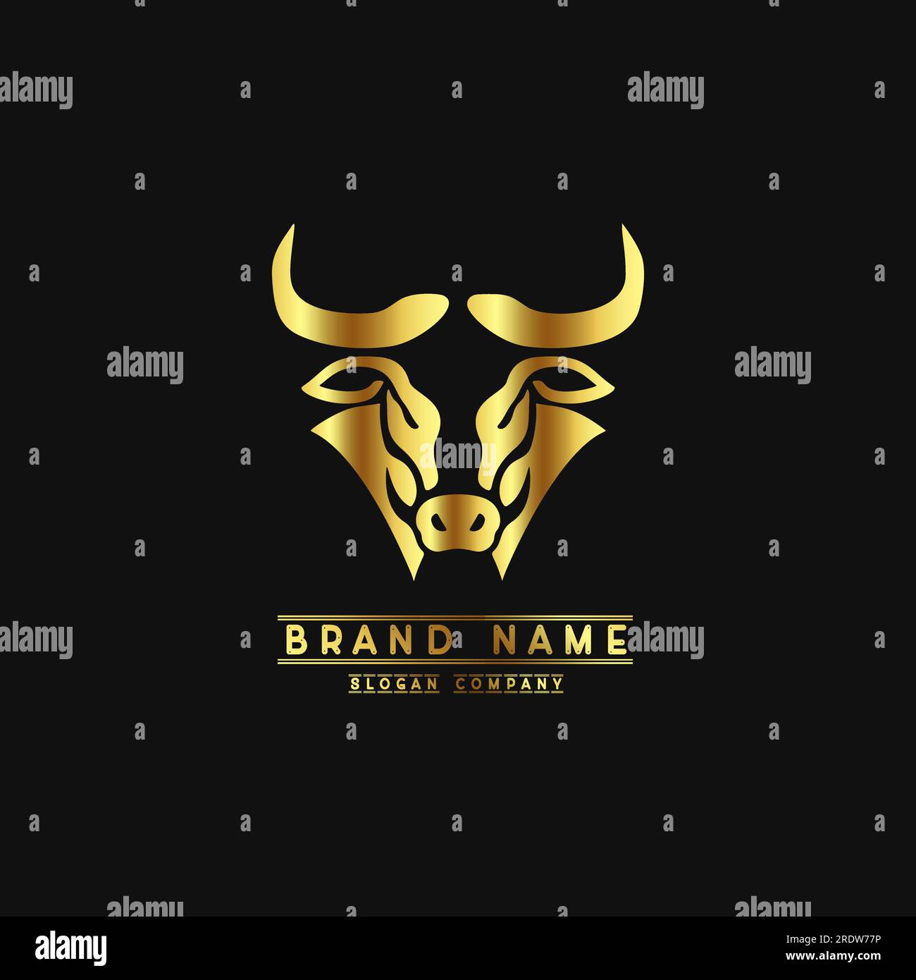 Bull logo. Premium logo for steakhouse, Steakhouse or butchery ...