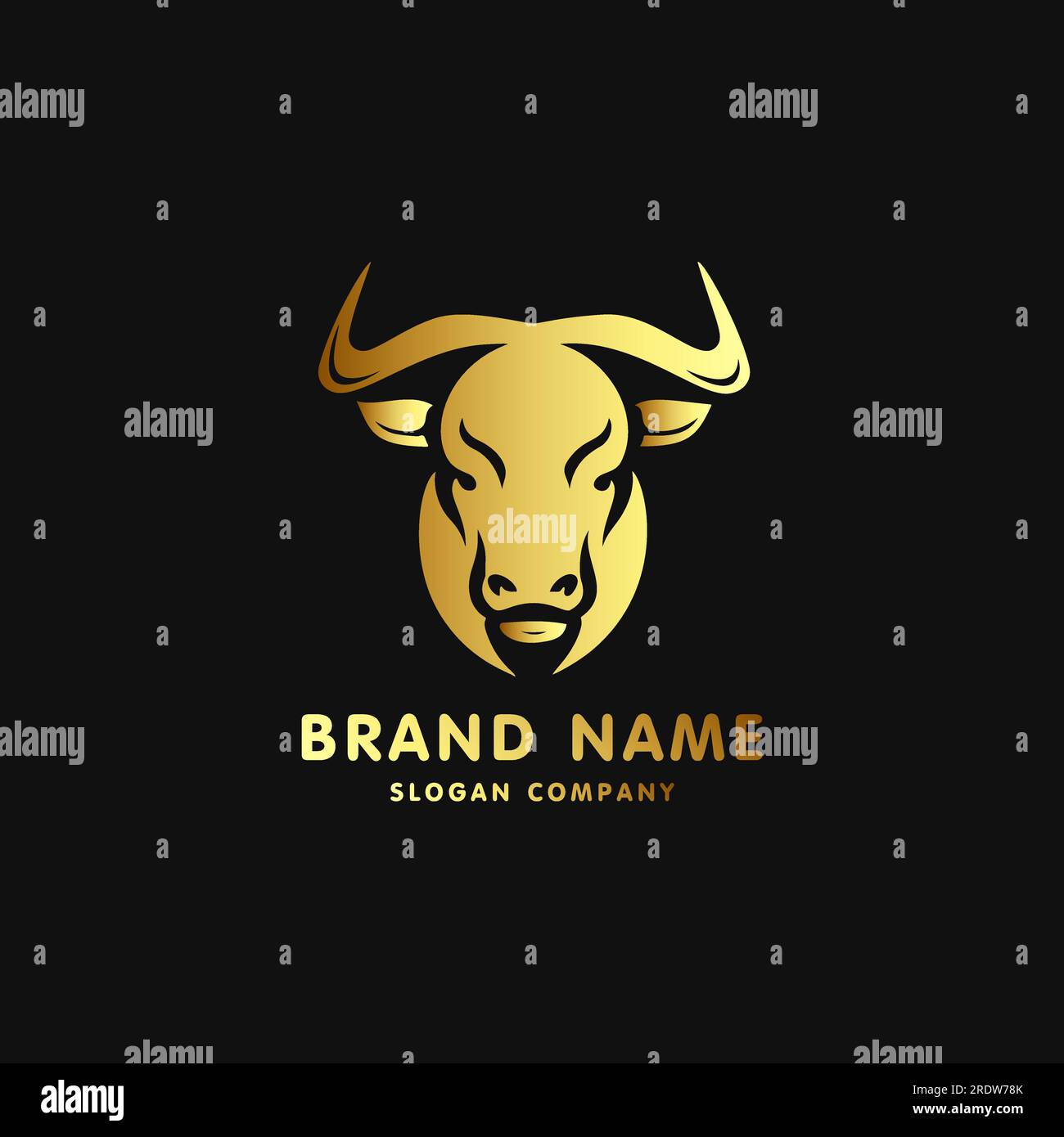 Bull logo. Premium logo for steakhouse, Steakhouse or butchery ...