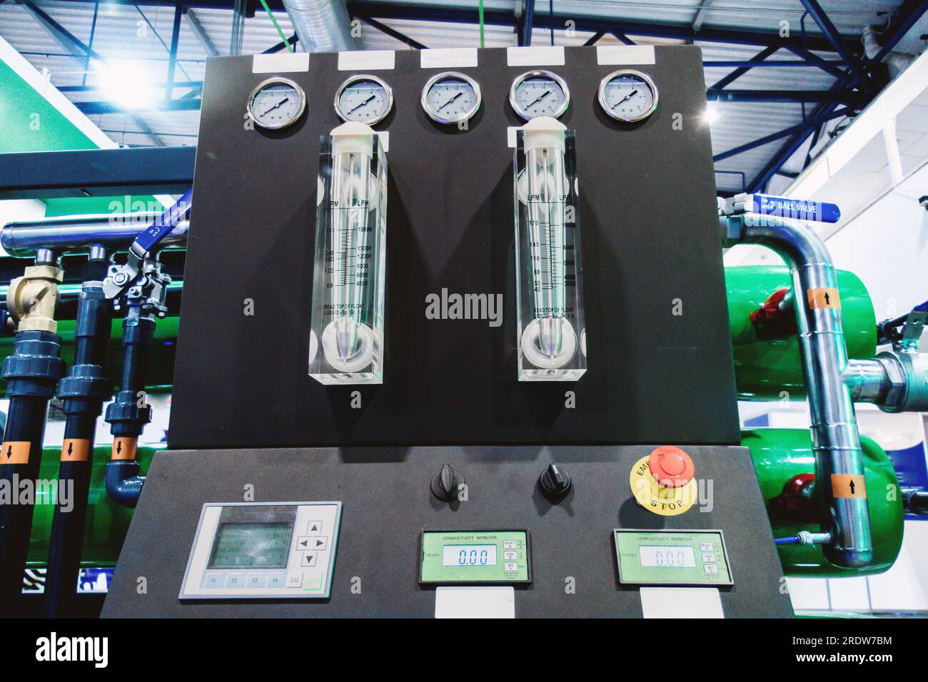 Control devices for reverse osmosis systems, water treatment Stock ...