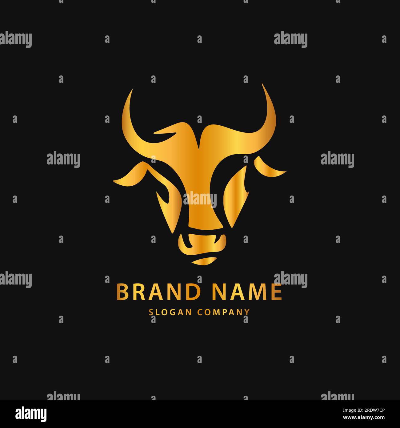 Bull logo. Premium logo for steakhouse, Steakhouse or butchery ...