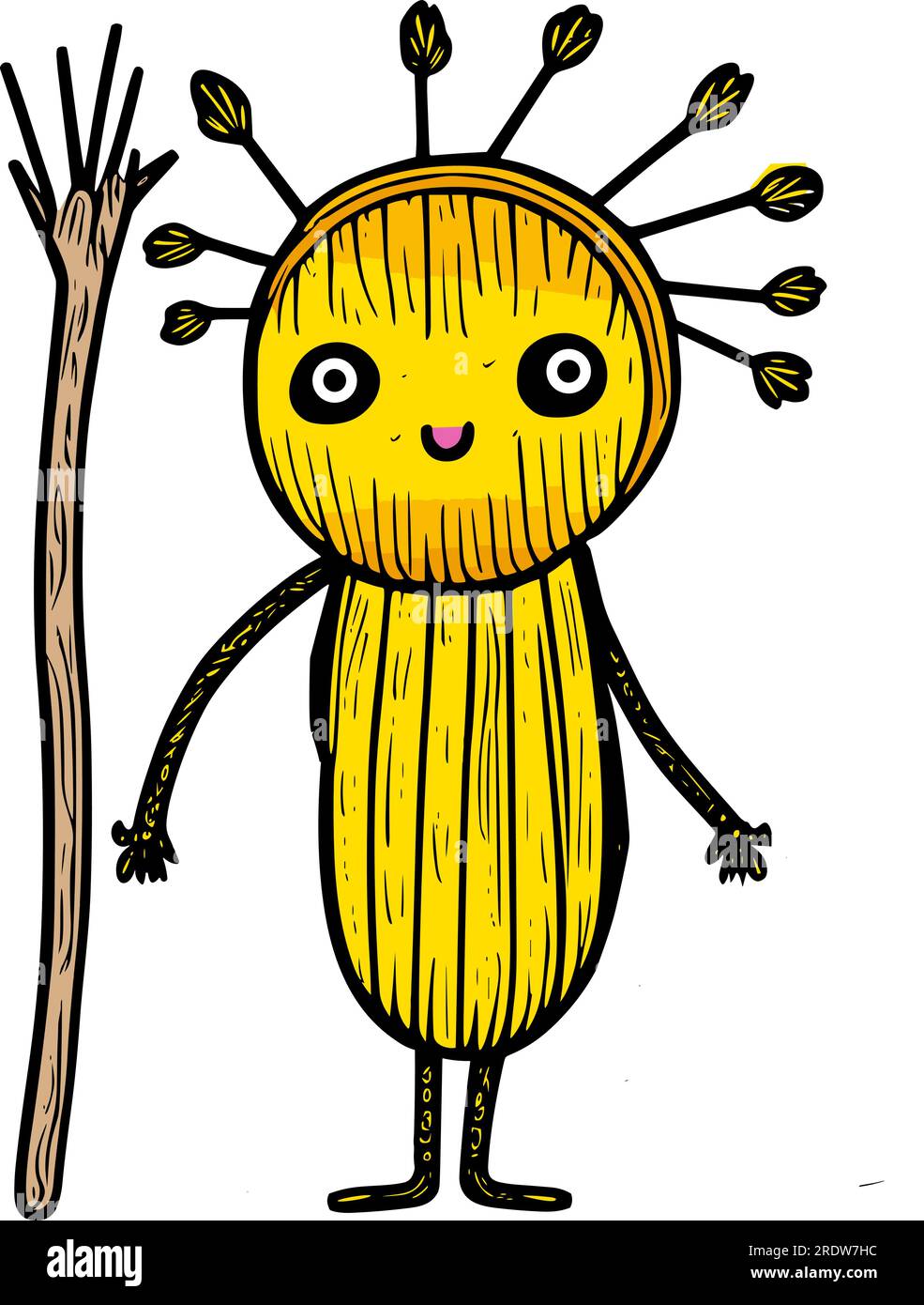 Eco folklore character hi-res stock photography and images - Alamy