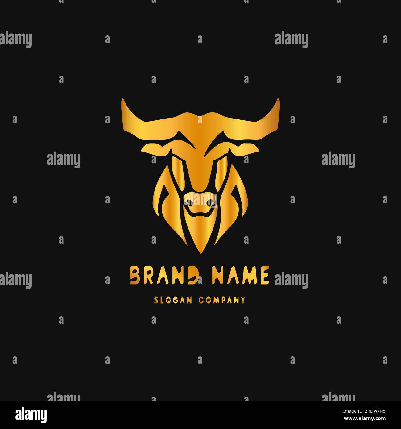 Bull logo. Premium logo for steakhouse, Steakhouse or butchery ...