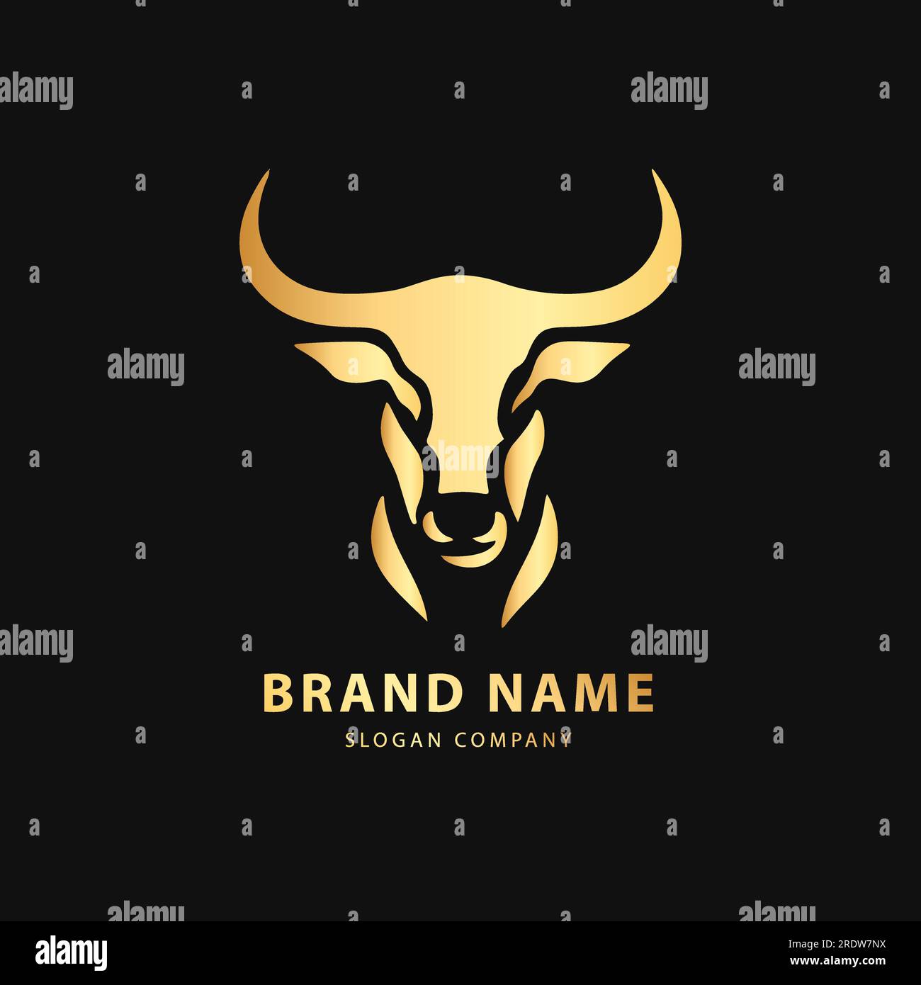 Bull logo. Premium logo for steakhouse, Steakhouse or butchery ...