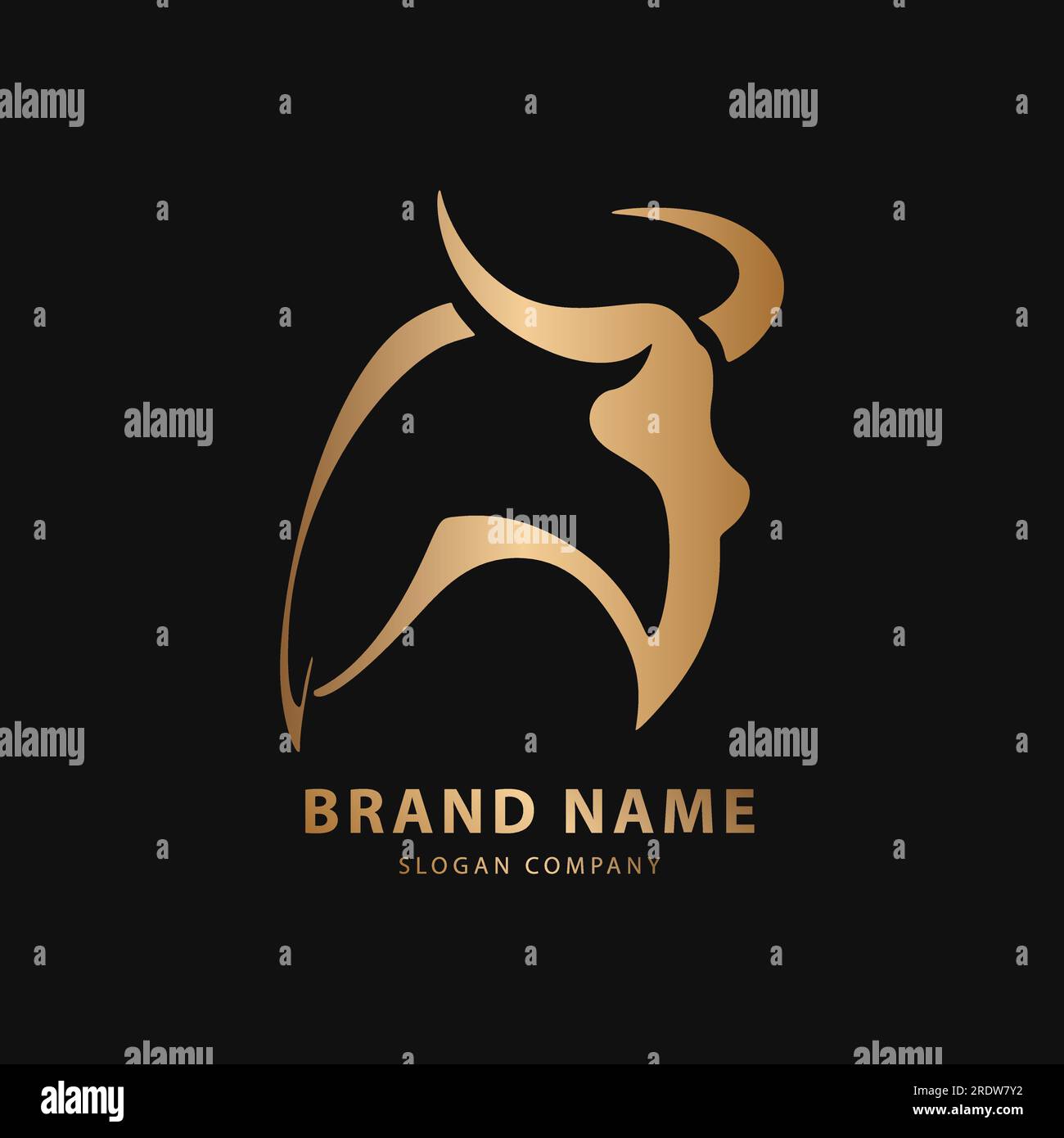 Bull logo. Premium logo for steakhouse, Steakhouse or butchery ...