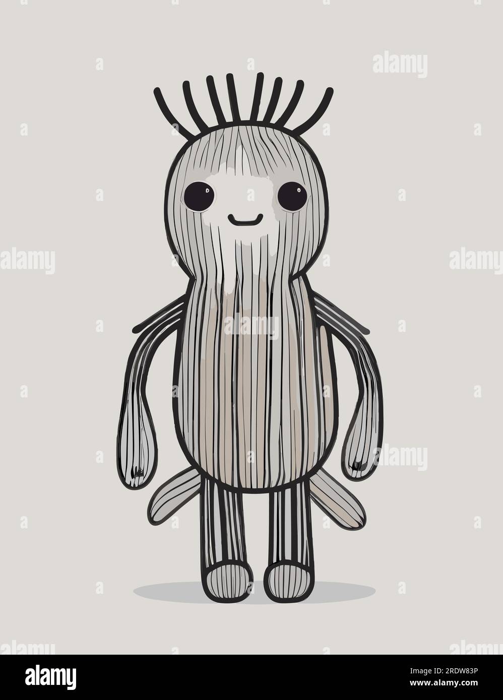 Cute folk tale character Stock Vector Image & Art - Alamy