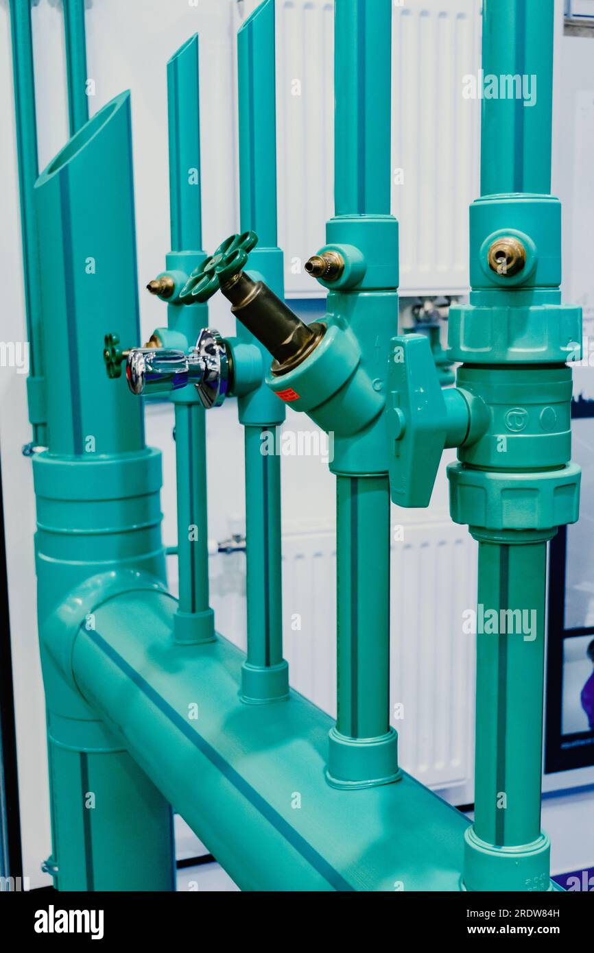 Piping shut off valves hi-res stock photography and images - Alamy