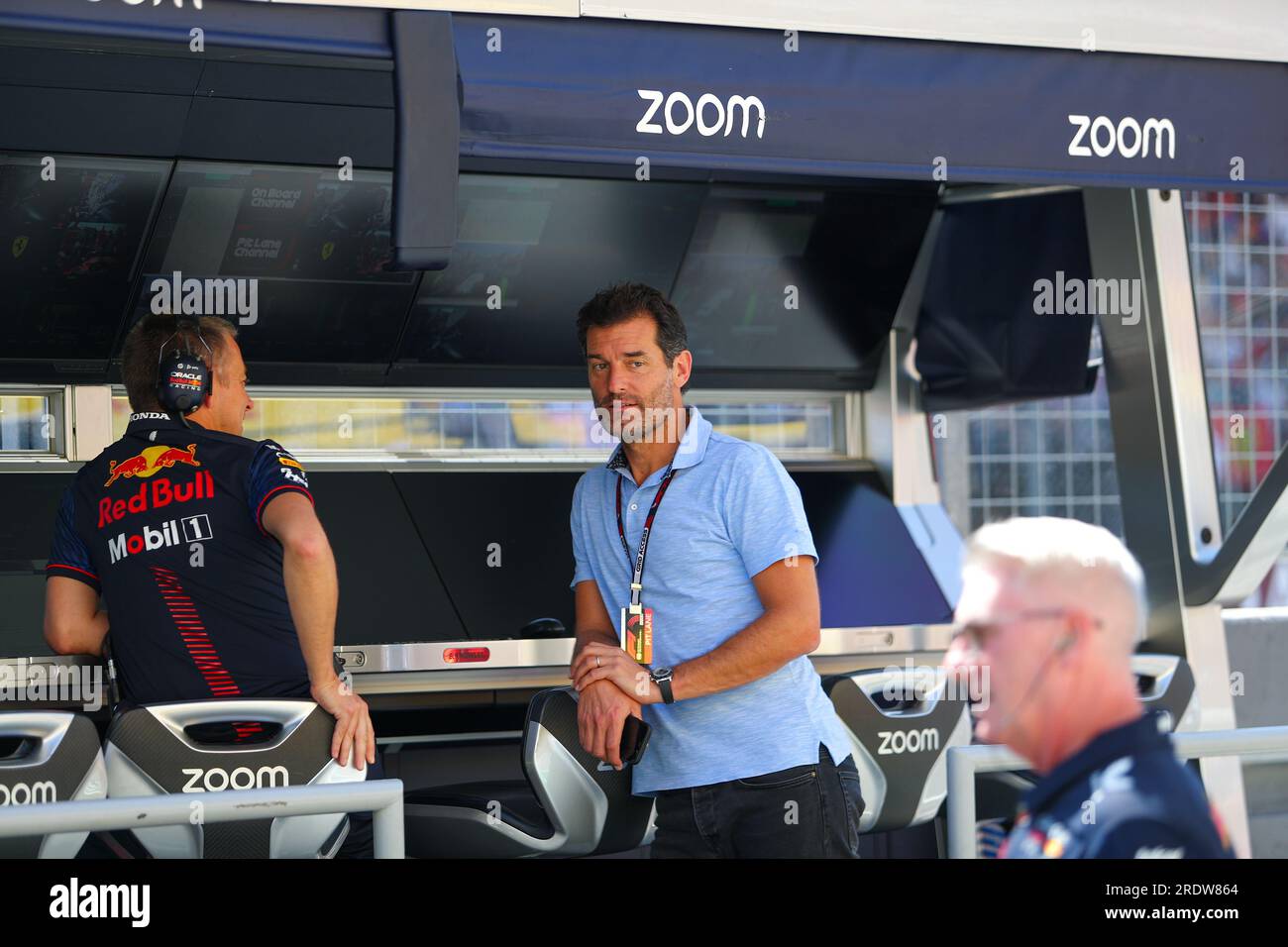 Marc Webber (AUS) former F1 Driver during the RACE, Sunday Jul 23th ...