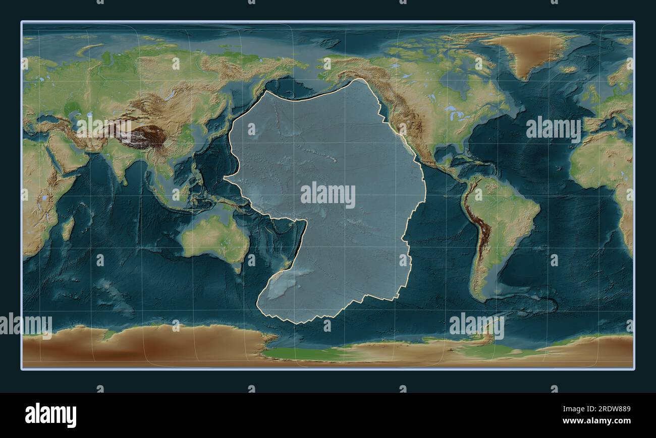 Pacific tectonic plate on the Wiki style elevation map in the Patterson ...