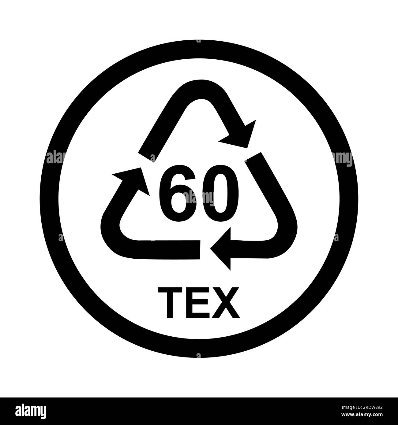 Organic symbol, ecology recycling sign isolated on white background ...