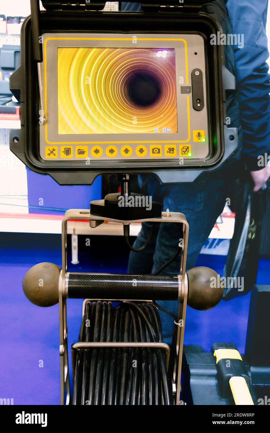 Pipeline Video Inspection System with laser camera for precise ...