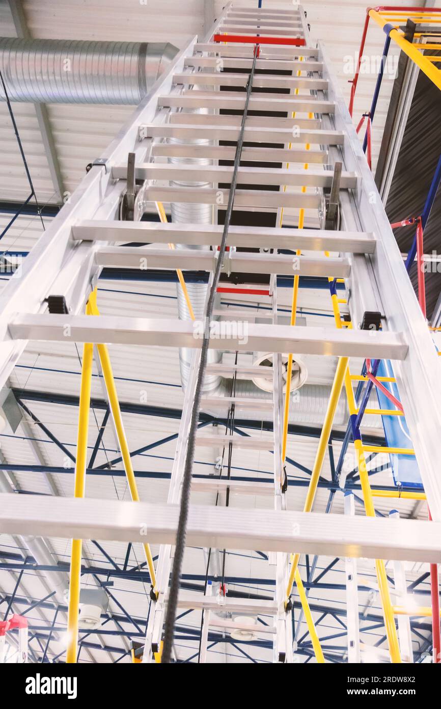 Foldable ladders hi-res stock photography and images - Alamy