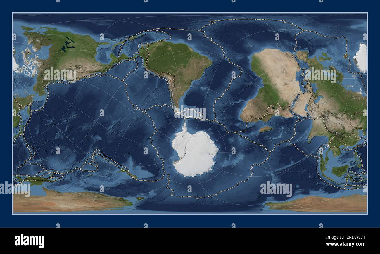 Scotia tectonic plate on the Blue Marble satellite map in the Patterson ...
