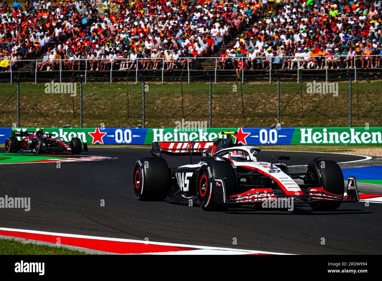 Budapest, Hungary. 23rd July, 2023. #27 Nico Hulkemberg, (GER) Haas F1 ...