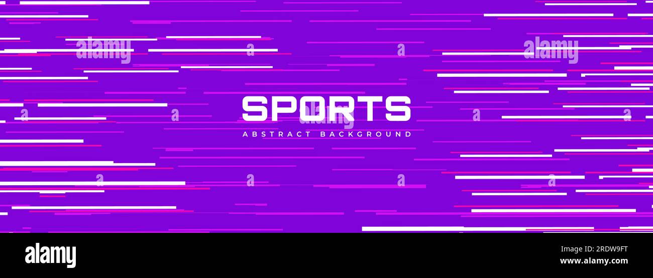 Abstract violet sports background. Modern sport banner design with ...