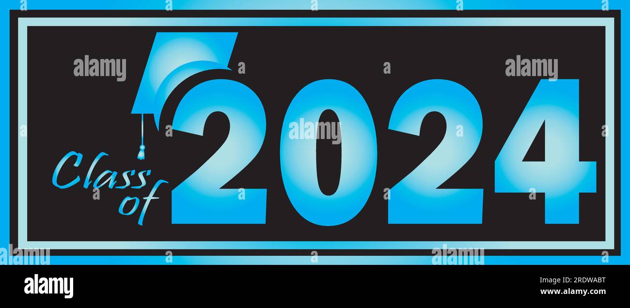 Graduation 2024 Stock Vector Images - Alamy