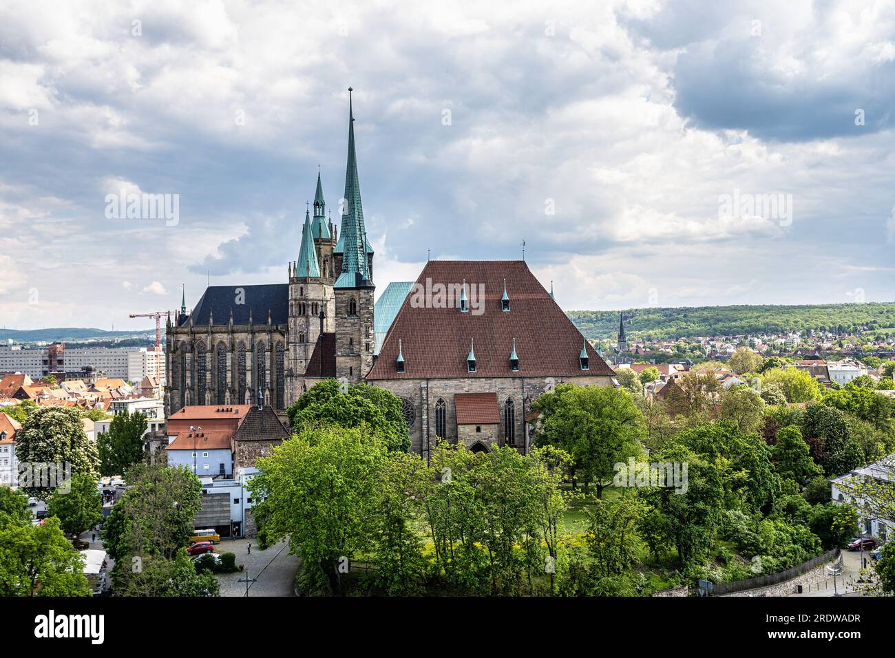 Erfurt Cathedral and Collegiate Church of St Mary, Erfurt, Germany ...