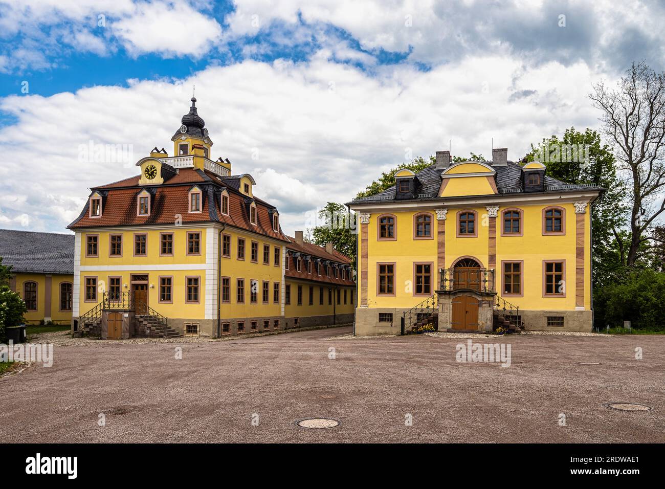 Summer landscape near weimar hi-res stock photography and images - Alamy