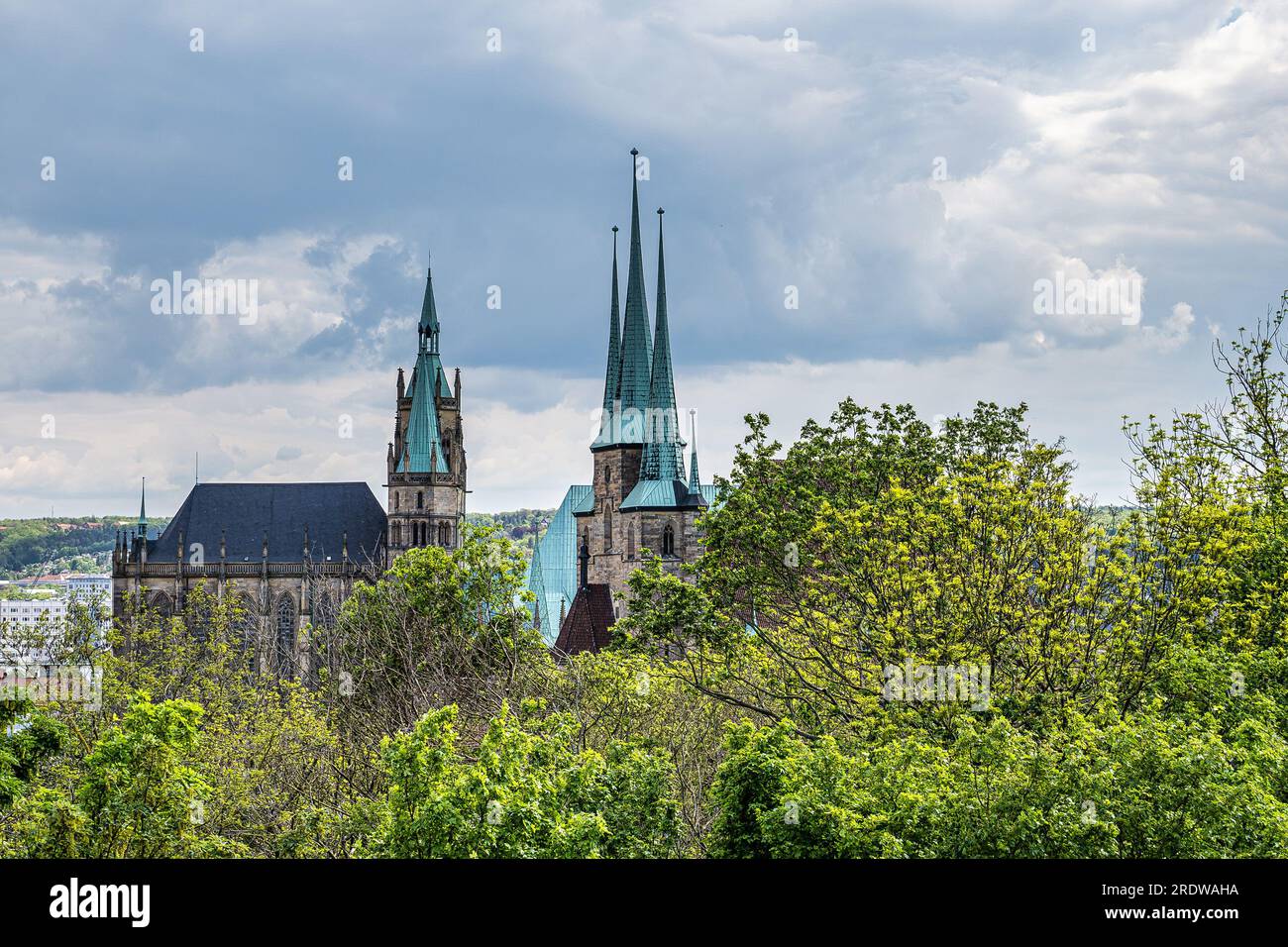 Erfurt Cathedral and Collegiate Church of St Mary, Erfurt, Germany ...
