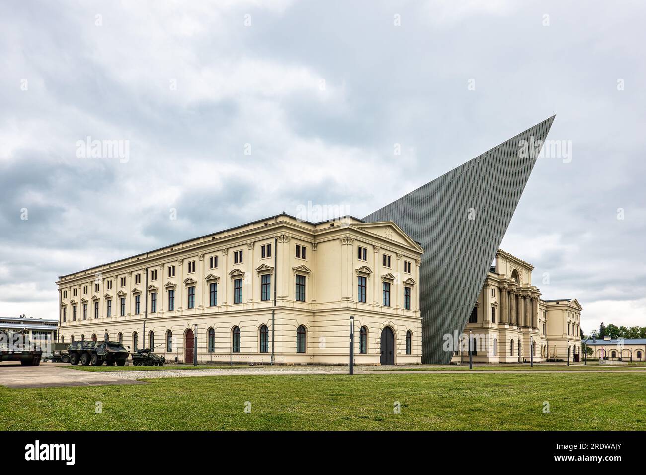 Bundeswehr Military History Museum at Dresden, Germany. Military museum ...
