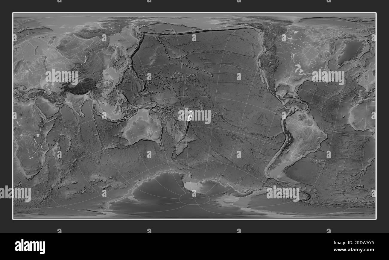 Tonga tectonic plate on the grayscale elevation map in the Patterson ... Tonga tectonic plate on the grayscale elevation map in the Patterson ...