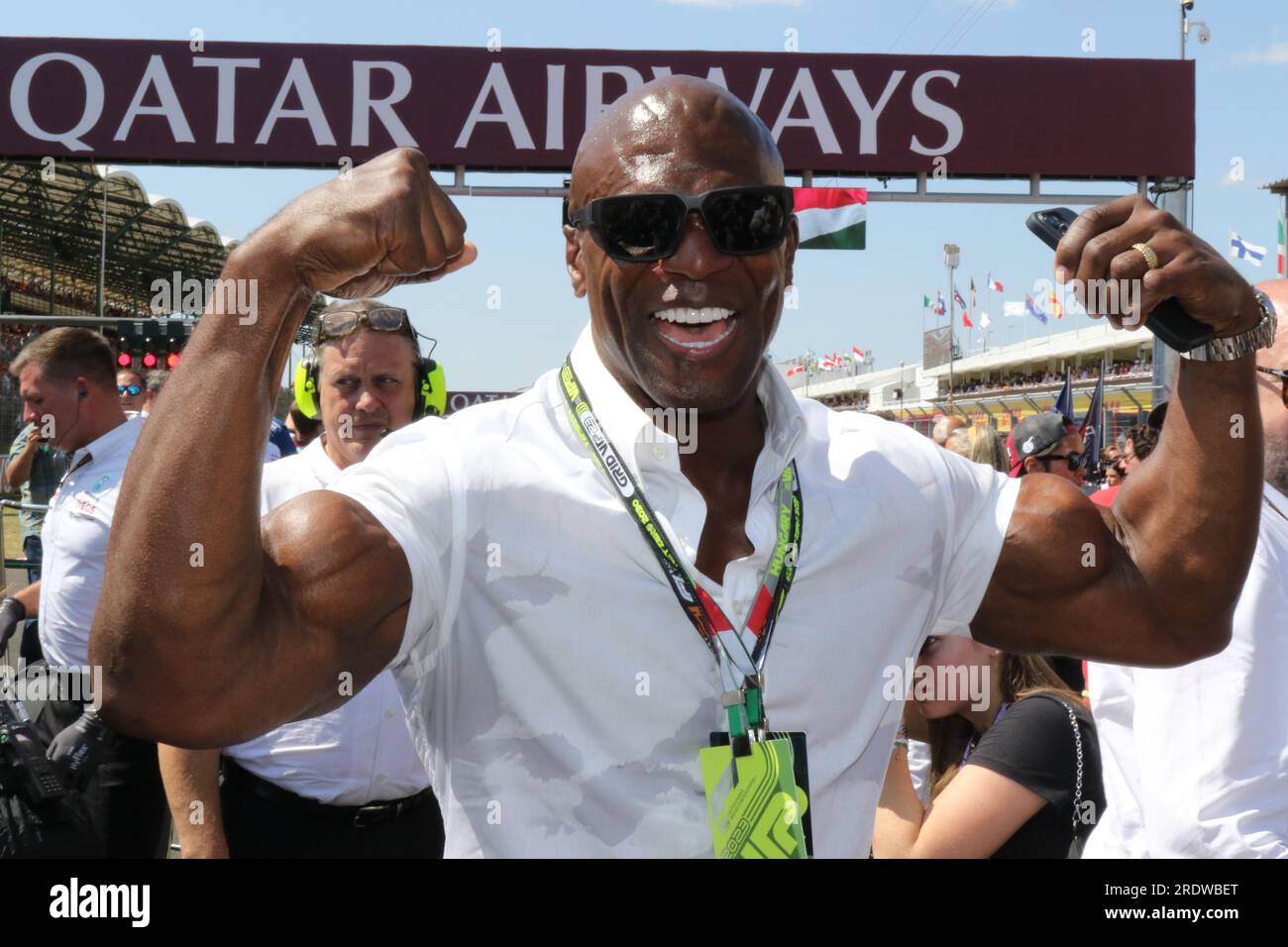 MOGYOROD, BUDAPEST, Hungary. 23rd July, 2023. Terry Alan Crews, US ...