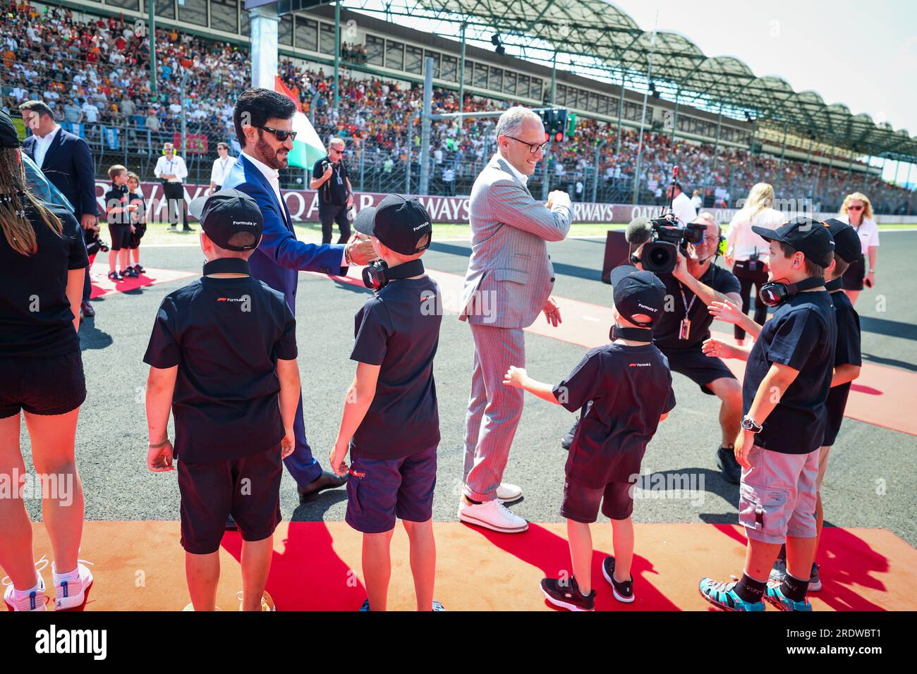 BEN SULAYEM Mohammed (uae), President of the FIA, DOMENICALI Stefano ...