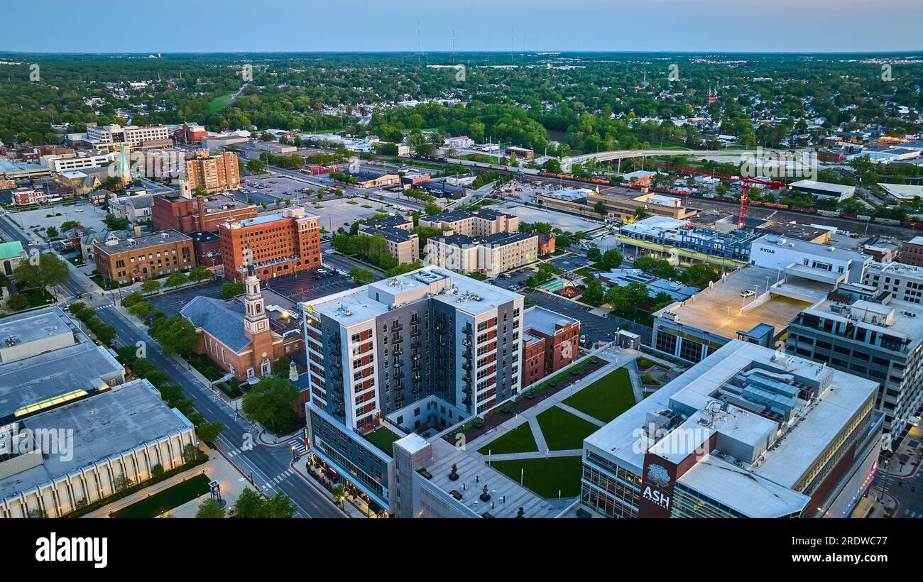 Fort wayne indiana skyline hi-res stock photography and images - Alamy
