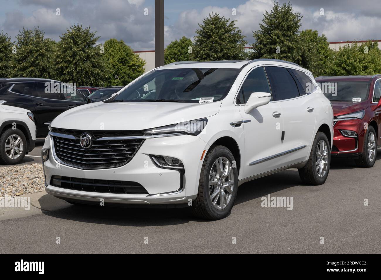 Indianapolis - July 21, 2023: Buick Enclave SUV display. Buick offers ...