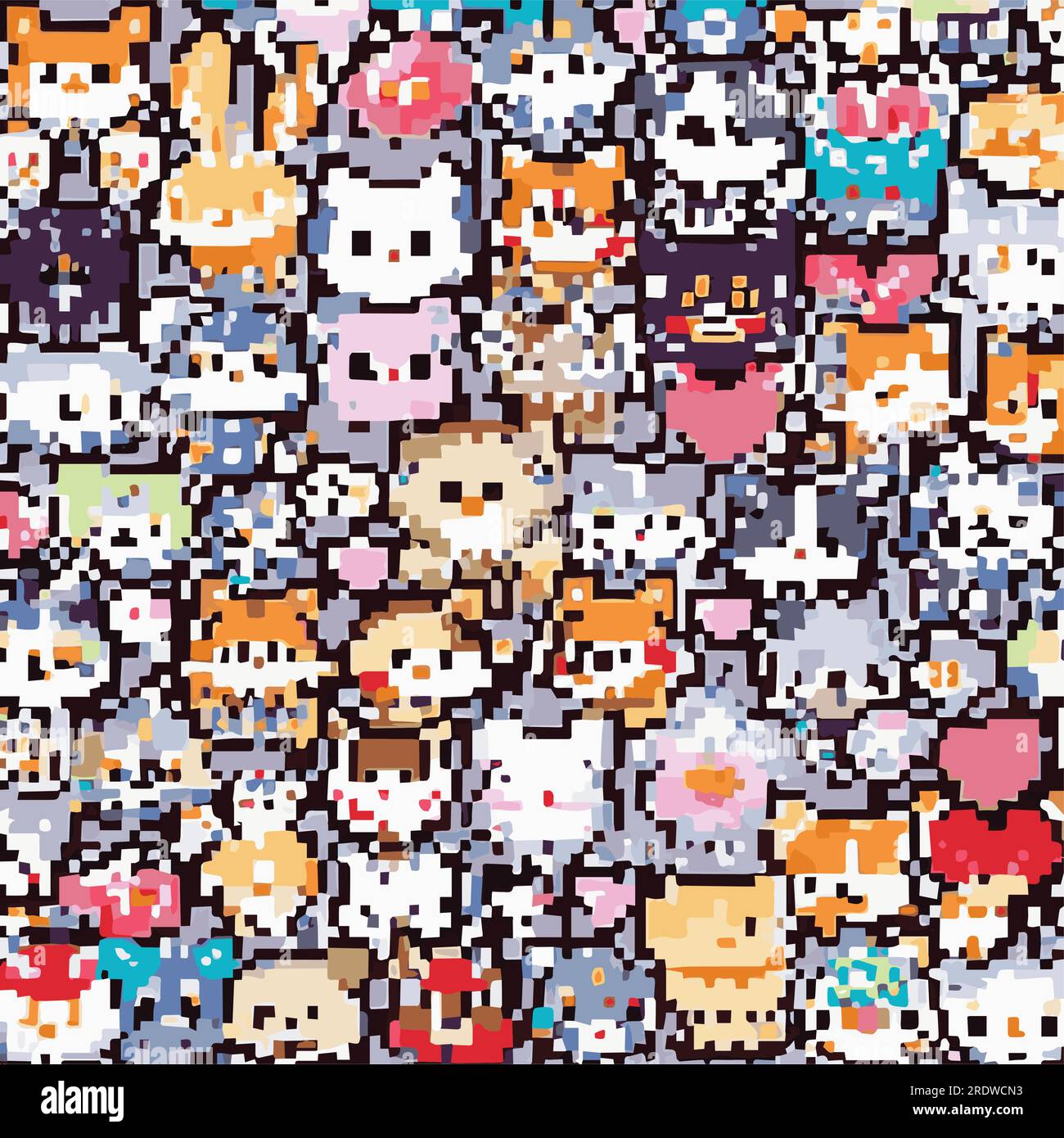 Cute Pixel Background