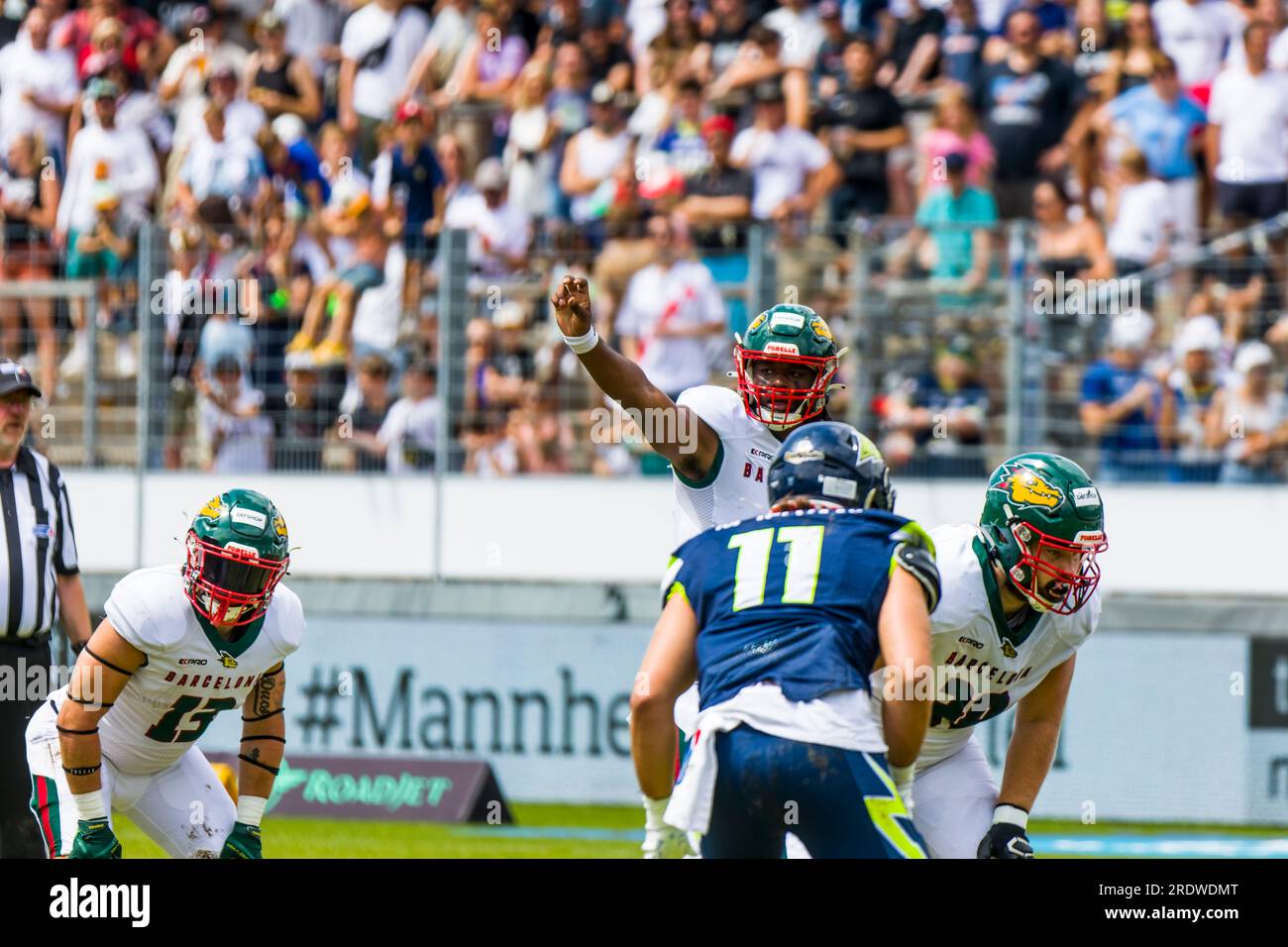 Stuttgart, Germany. 23rd July, 2023. European League of Football, ELF ...