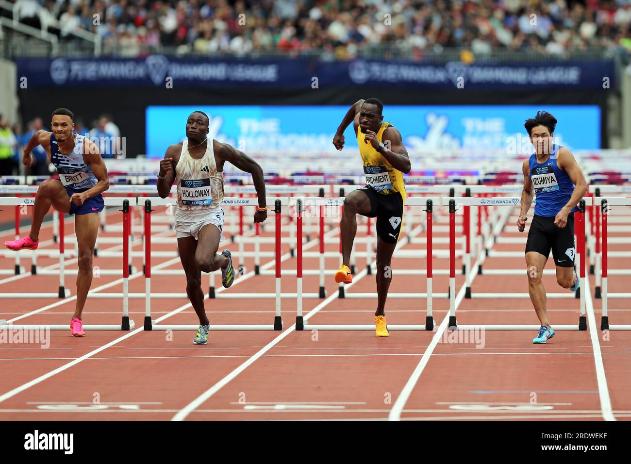London, UK. 23rd July 23. Shunsuke IZUMIYA (Japan), Hansle PARCHMENT ...