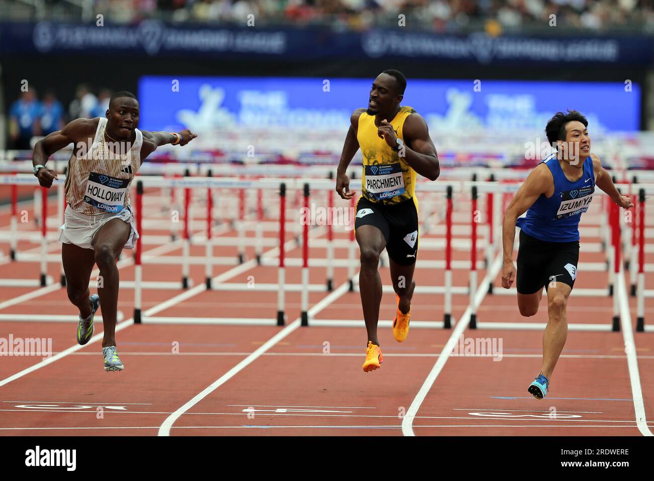 London, UK. 23rd July 23. Shunsuke IZUMIYA (Japan), Hansle PARCHMENT ...
