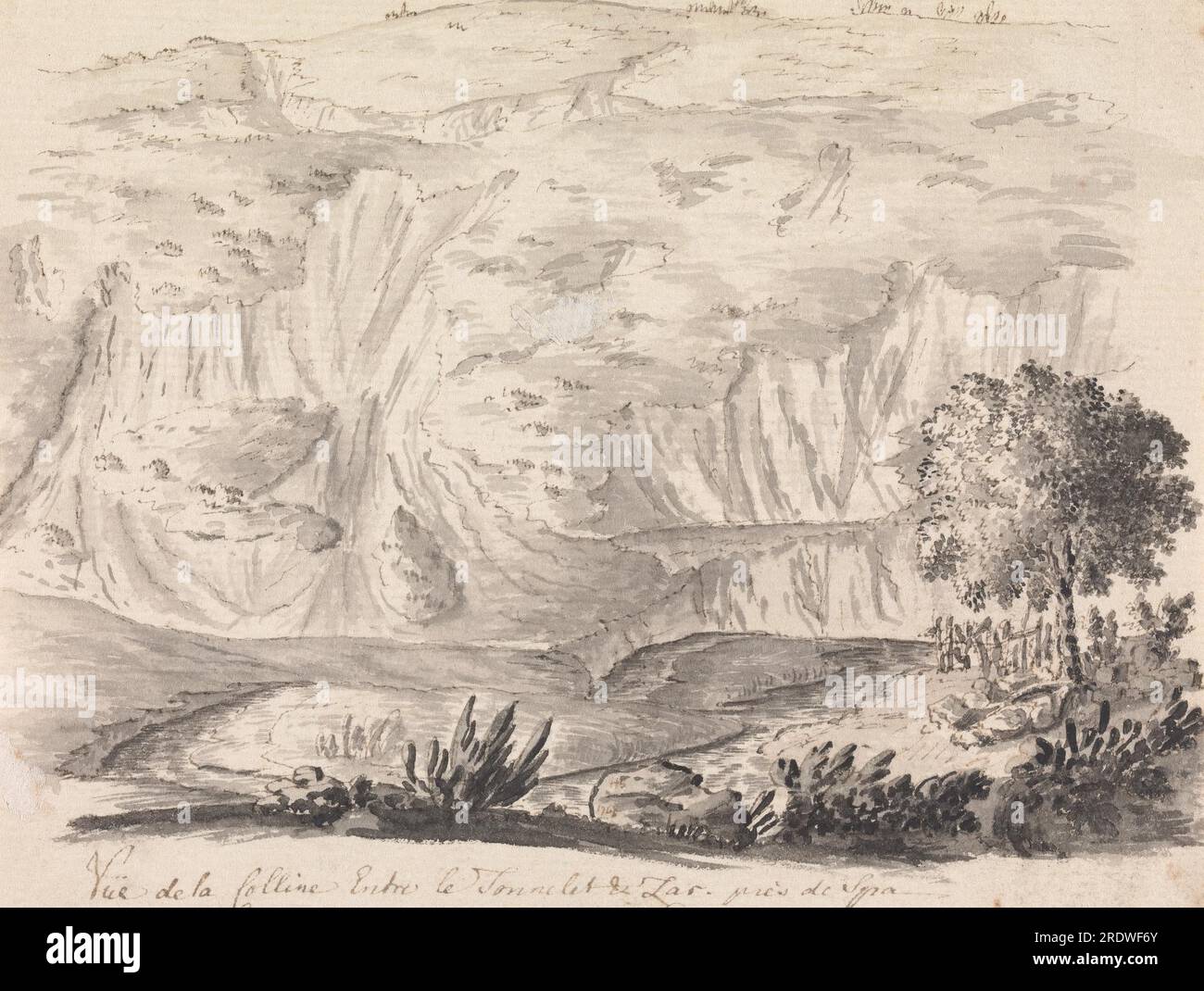 Vue de la Colline Entre le Tonnelles & Lar Prês de Spa by Henry ...