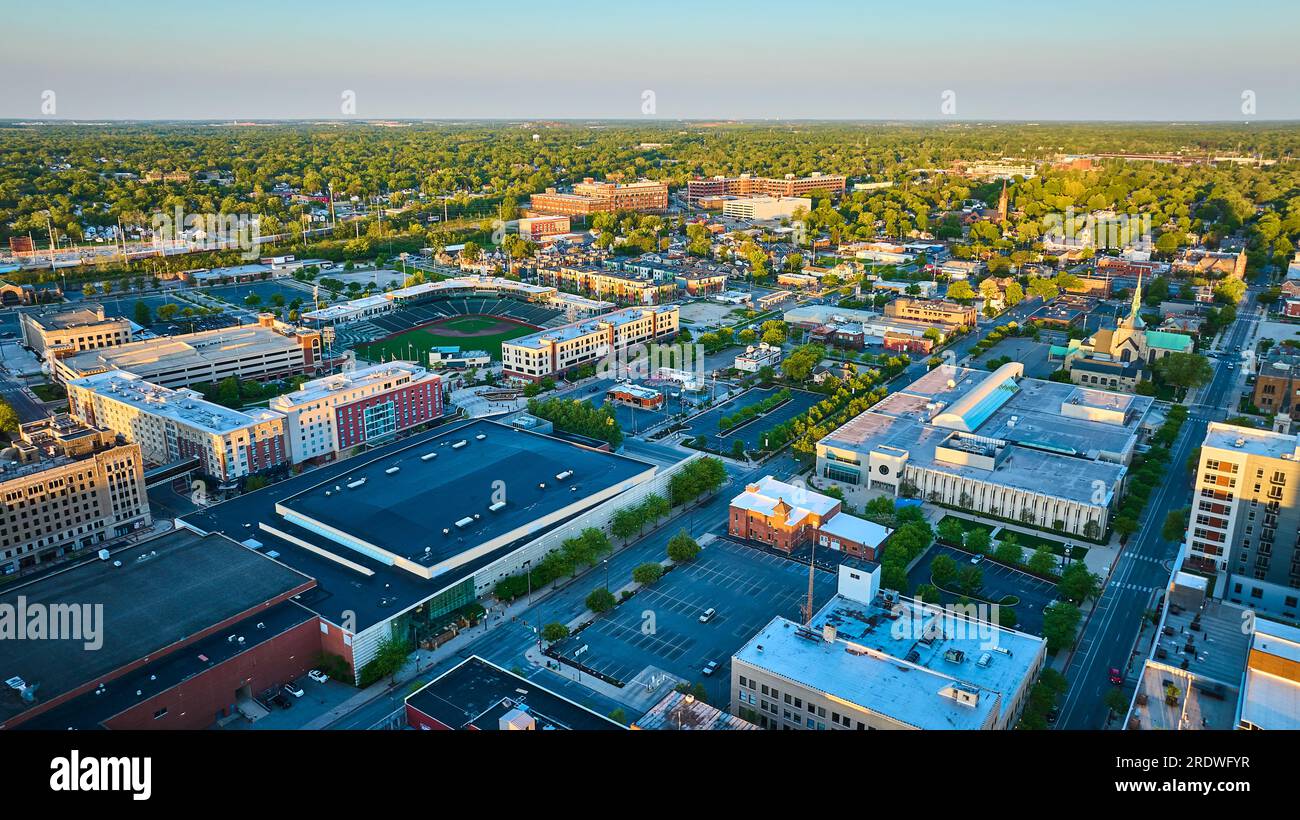 Fort wayne sunset hi-res stock photography and images - Alamy