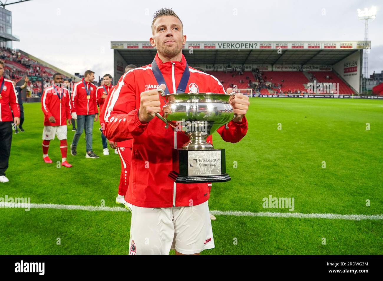 Antwerpen, Belgium. 23rd July, 2023. ANTWERPEN, BELGIUM - JULY 23: Toby ...