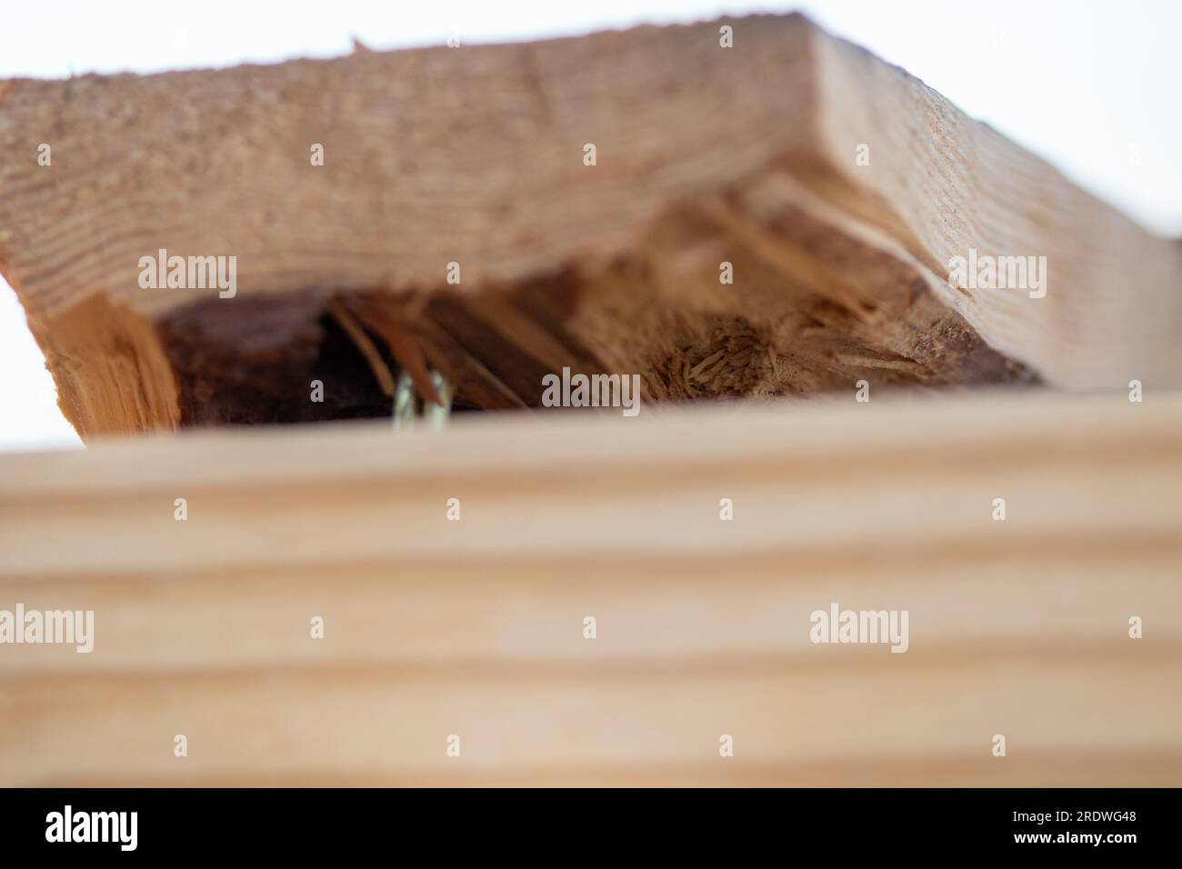 Angle Close up of two 2x4 nailed together . High quality photo Stock ...